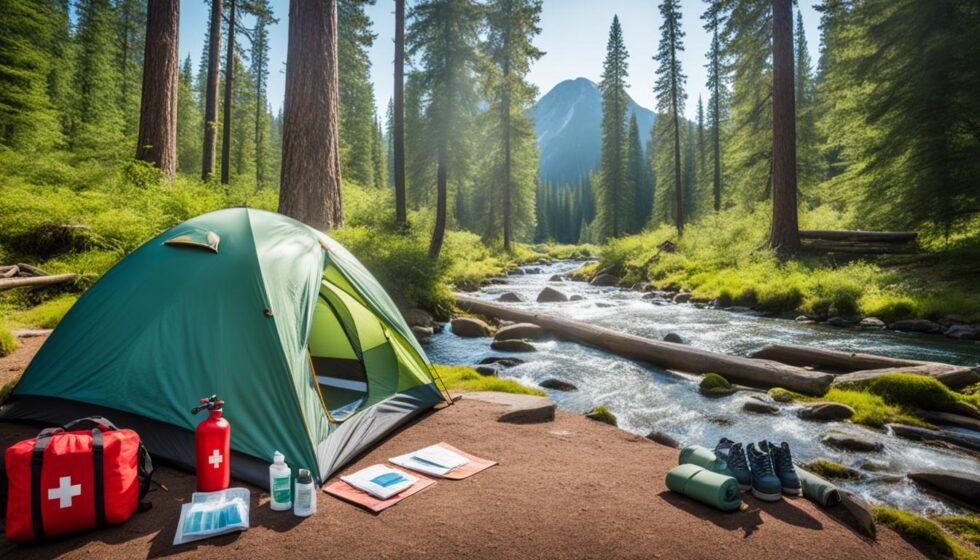 O que é considerado acampar?