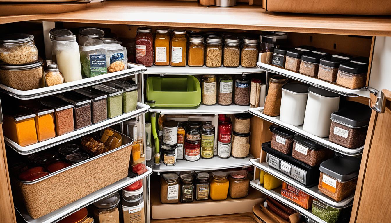 Como organizar a dispensa do motorhome?