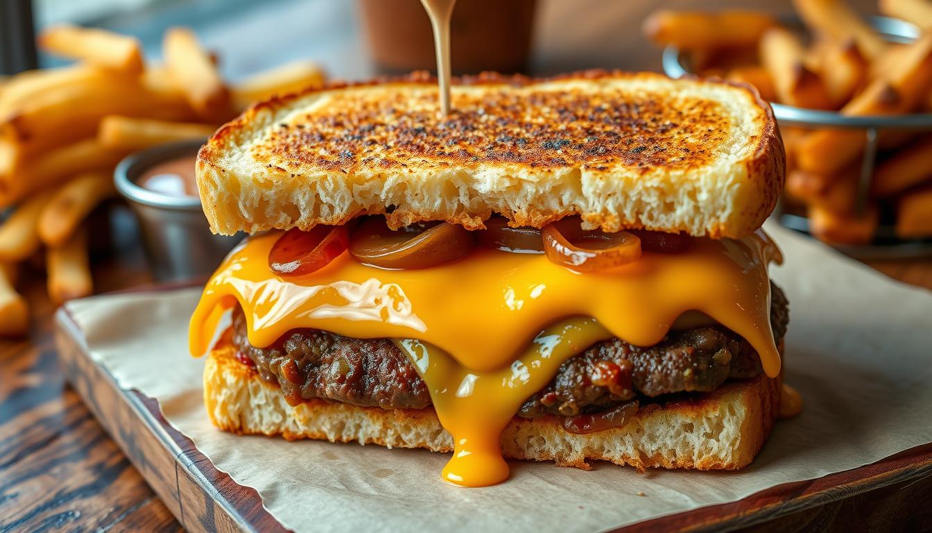 Cheesy Patty Melt